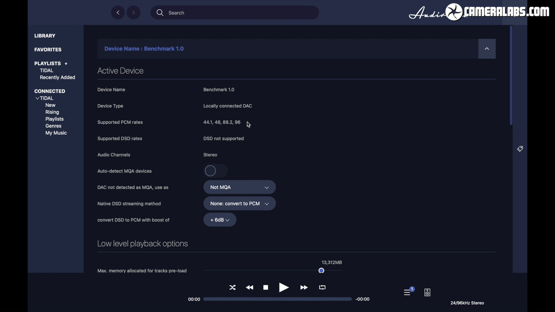 Tidal Hifi review | Cameralabs