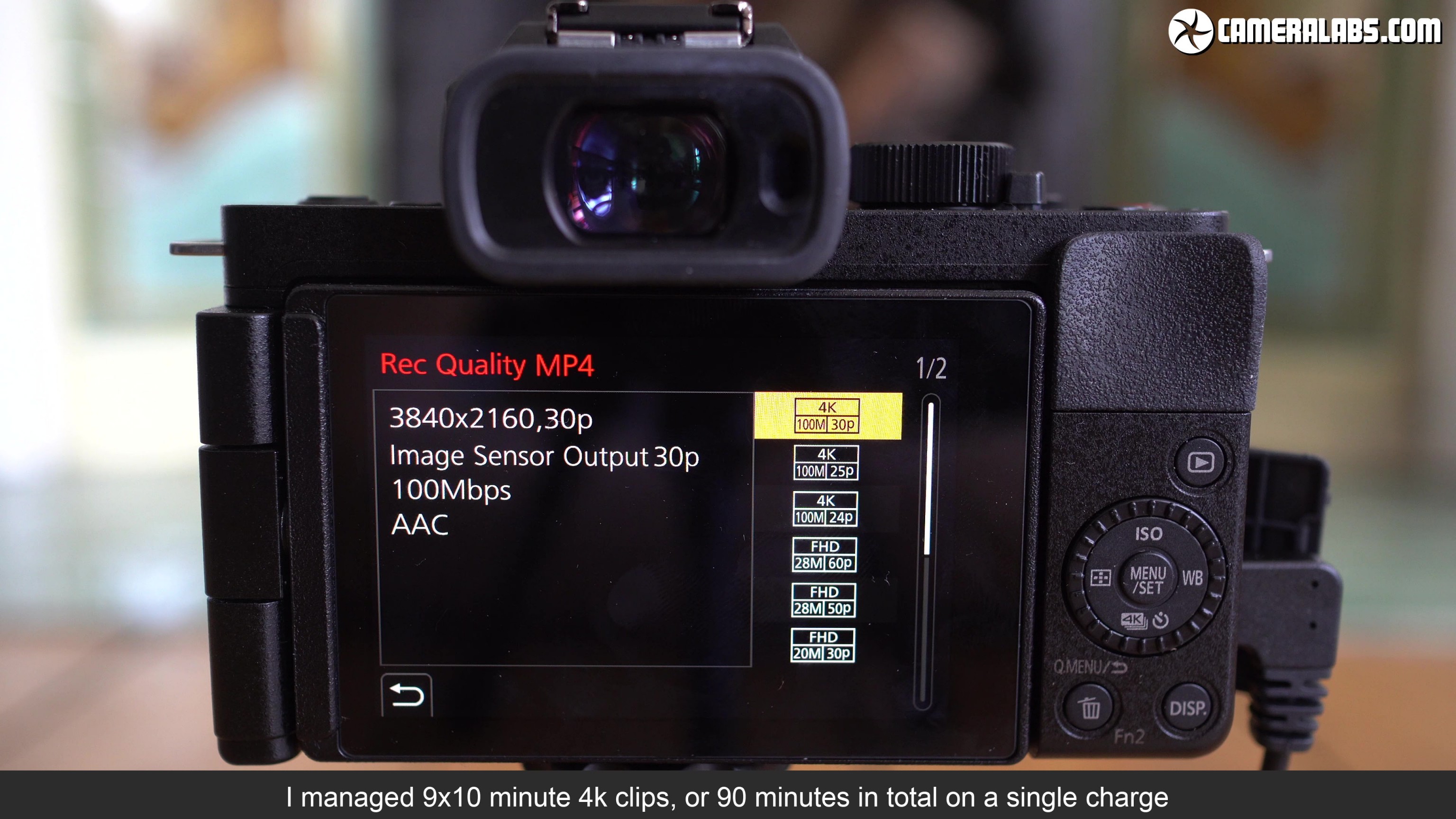 Panasonic Lumix G100 review | Cameralabs